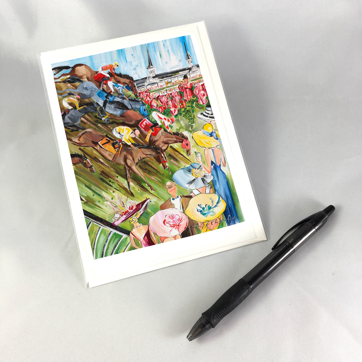 Derby 2024 Greeting Card – ArtByLiesl