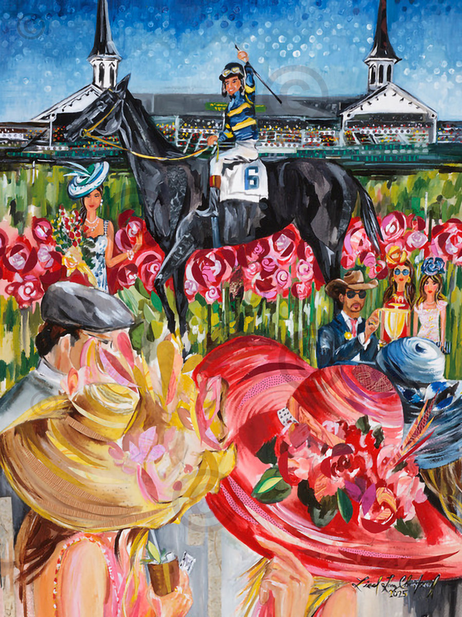 Derby 2025 Greeting Card – ArtByLiesl