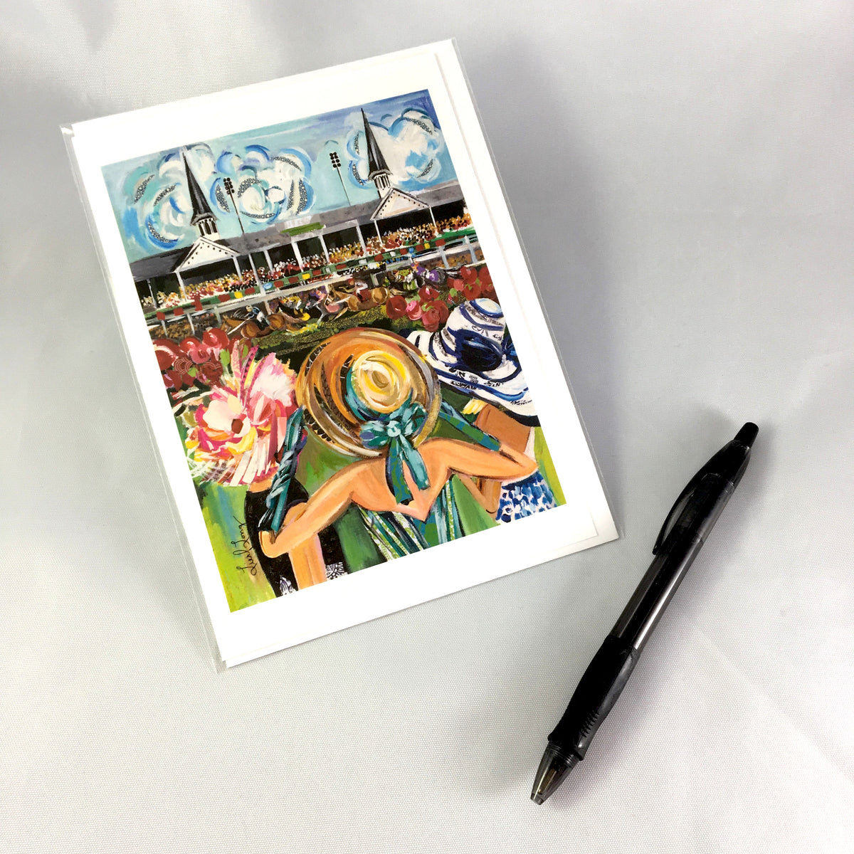 2016 Derby Greeting Card – ArtByLiesl